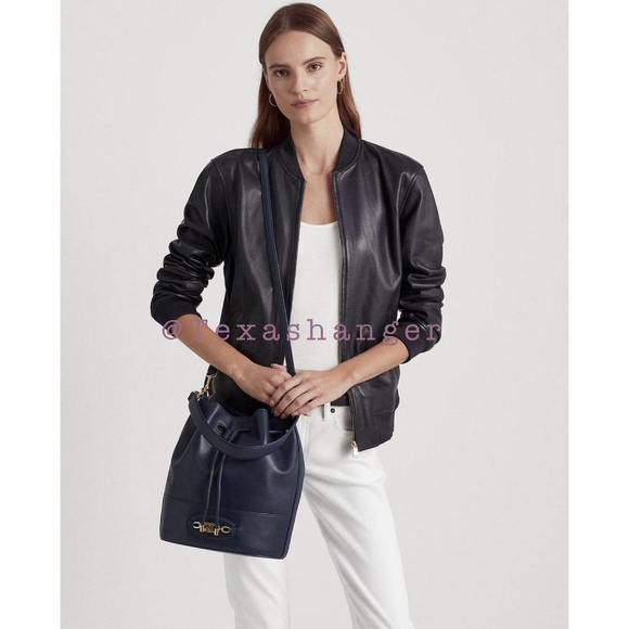 Lauren Ralph Lauren | Bags | Nwt Lauren Ralph Lauren Leather Large ...